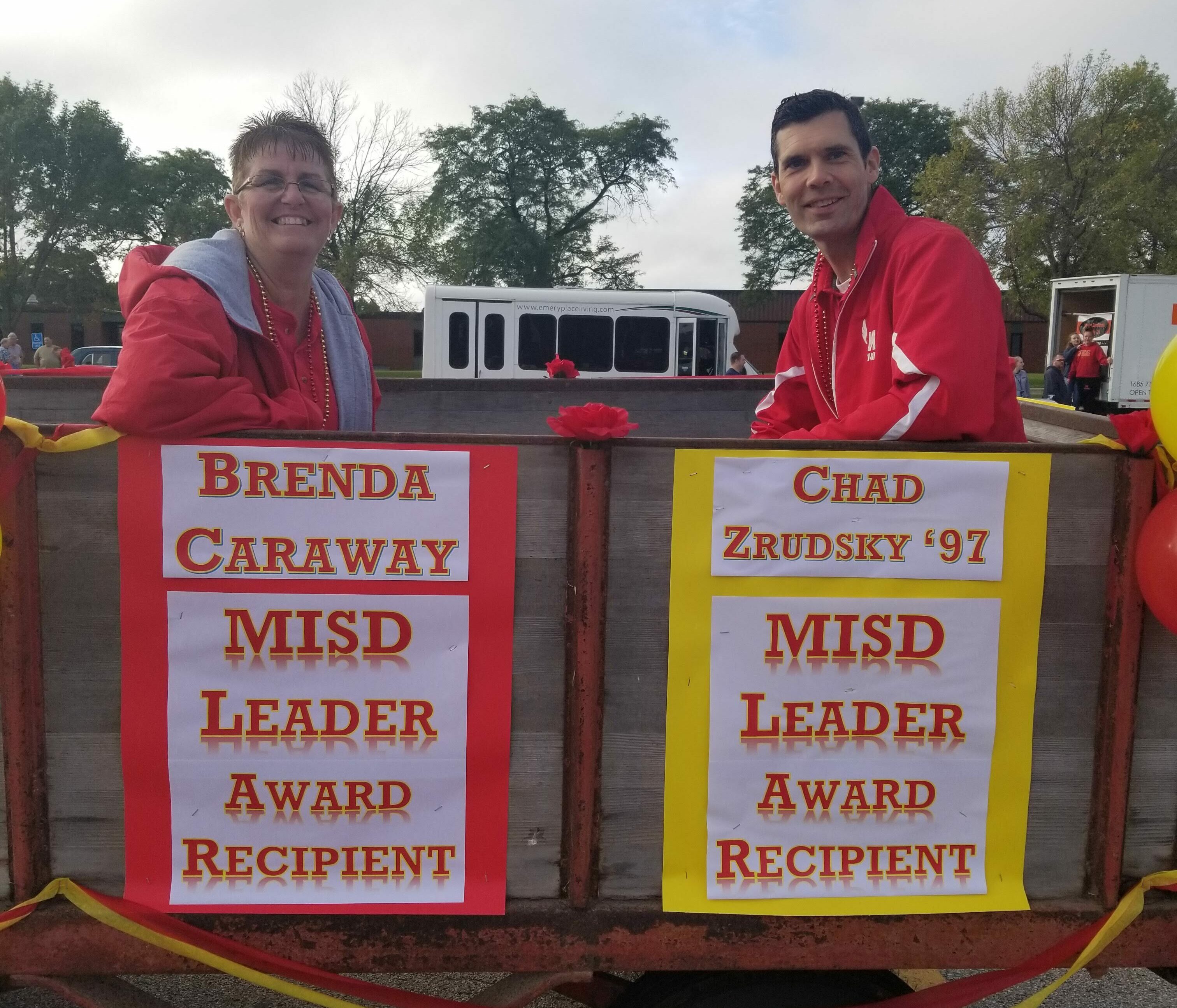 MISD Leader Award Recipients Ride in Swamp Fox Parade - Marion Foundation